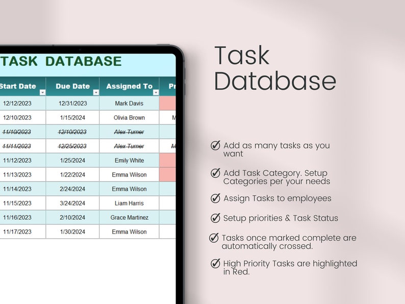 Task Tracker Multi-team Management With Task Priority, Action Item ...