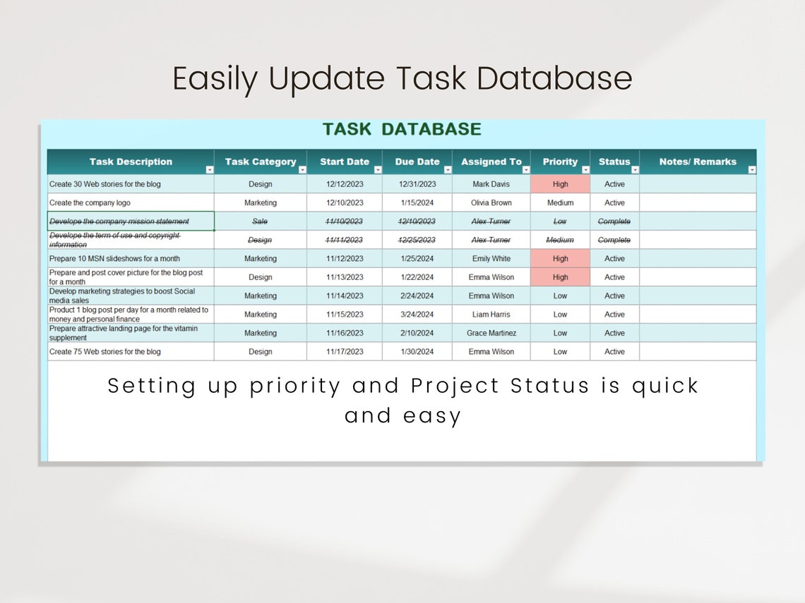 Task Tracker Multi-team Management With Task Priority, Action Item ...