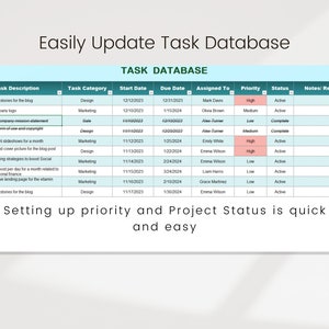 Task Tracker Multi-team Management With Task Priority, Action Item ...