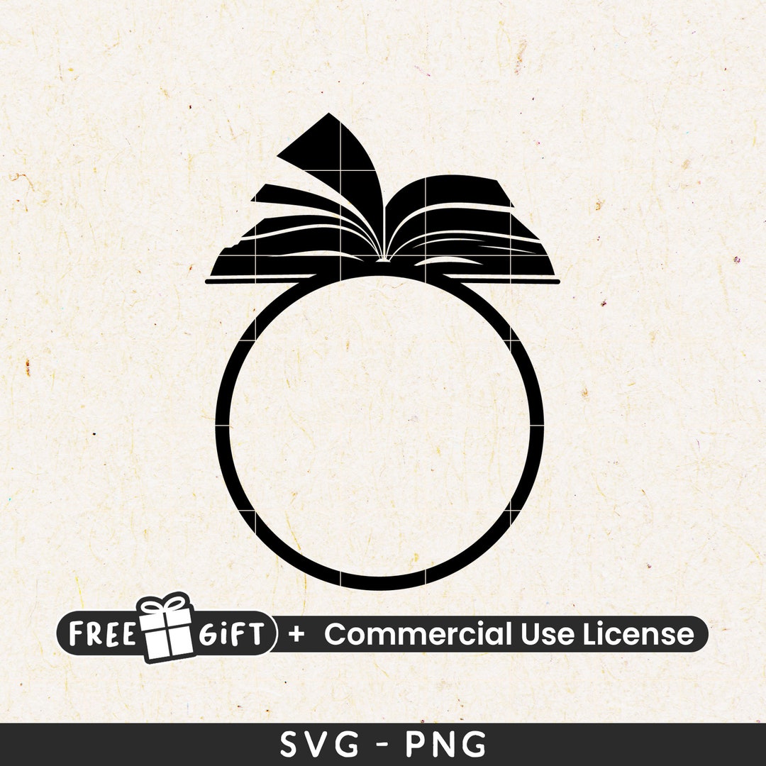 Books Reading Initials Monogram Svg Png Sublimation Book Worm Bookish ...