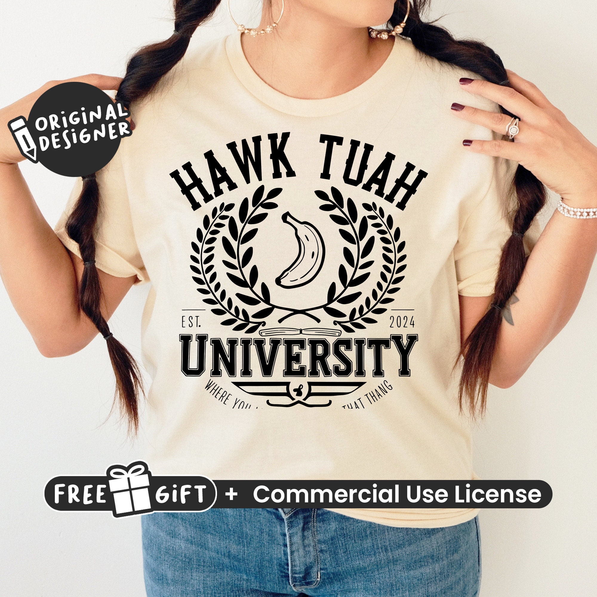 Hawk Tuah 2024 University Png, Spit 4th of July, Spit on That Thang Svg ...