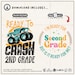 Ready to Crash Second Grade Svg Png, Monster Truck Png, Boys First Day ...