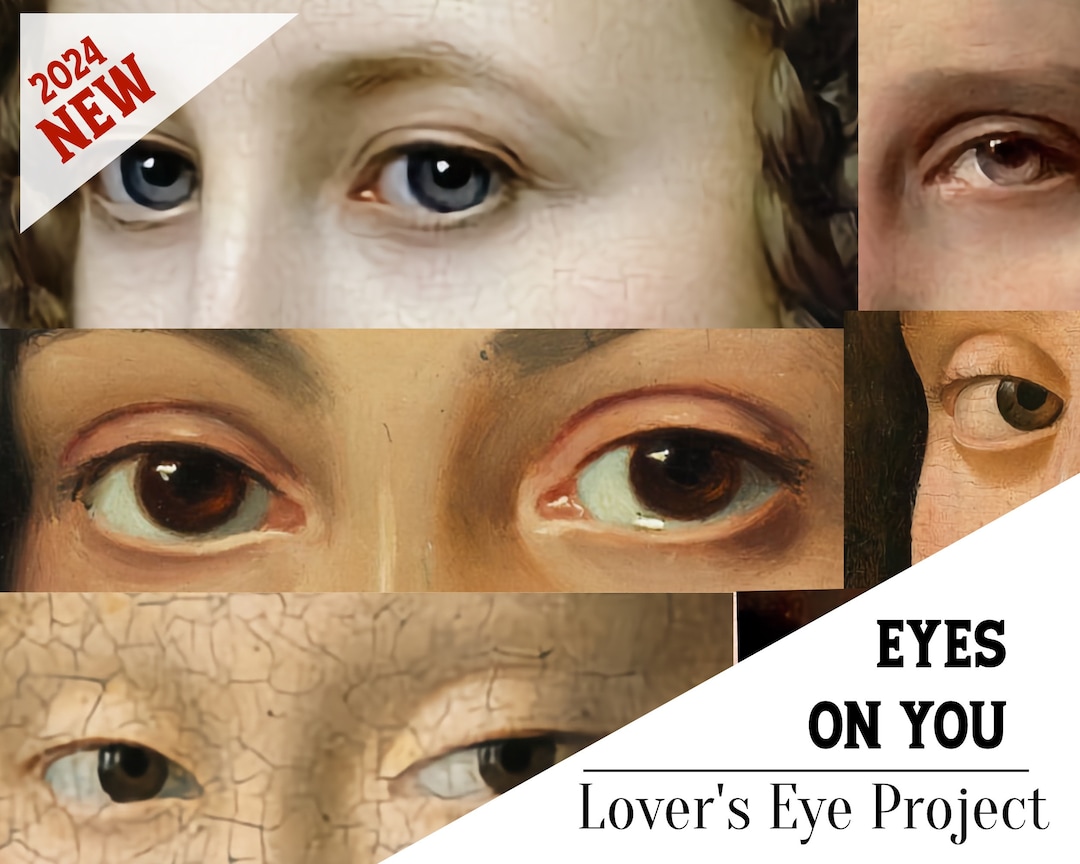 Eyes on You / A Lover's Eye Inspired DIGITAL KIT / Victorian Lovers Eye ...