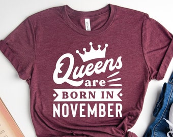November Girl Shirt | Etsy