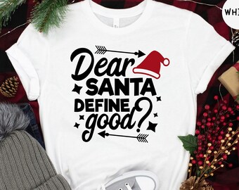 Dear Santa Shirt | Etsy