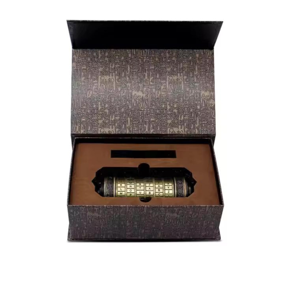 Da Vinci Code Cryptex – Puzzle Box, Hidden Compartment Anniversary Gift ...