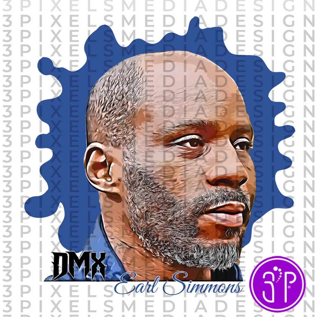DMX PNG V1 | Instant Digital Download | Earl Simmons Png | Sublimation ...