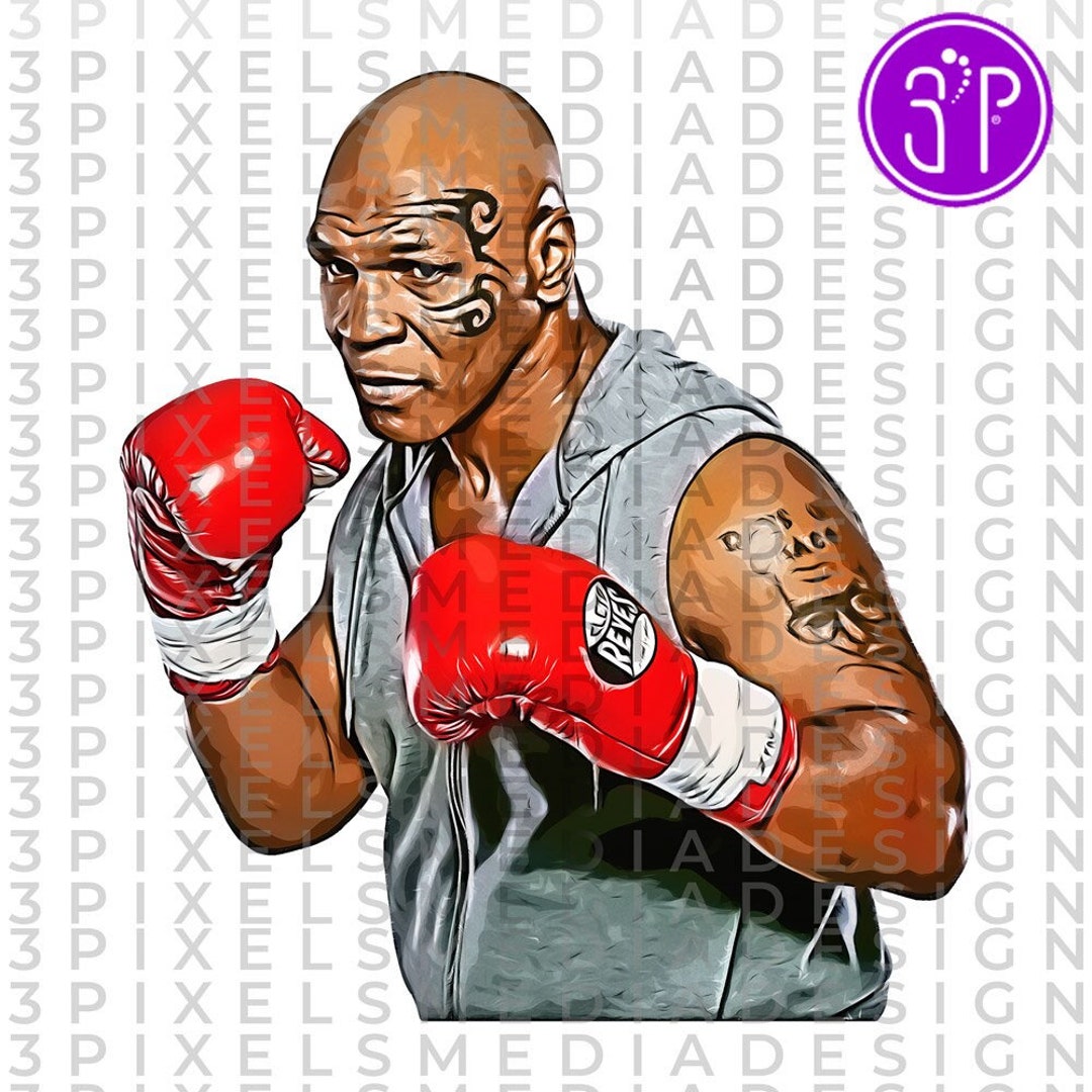 Instant Digital Download | Mike Tyson PNG | Sublimation | Digital ...