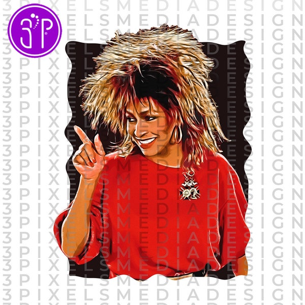 Tina Turner Png - Etsy