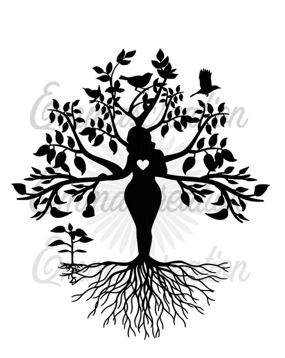Mothering Nature SVG PERSONAL USE | Etsy Australia