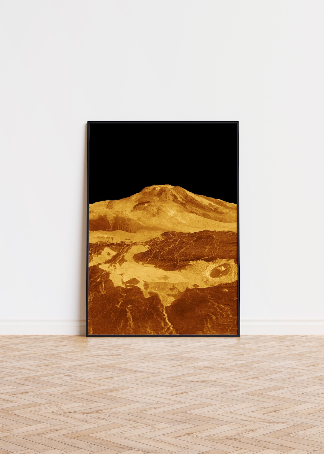 Volcanic Activity on Venus Poster | Venus Wall Art | Trendy Wall Art ...