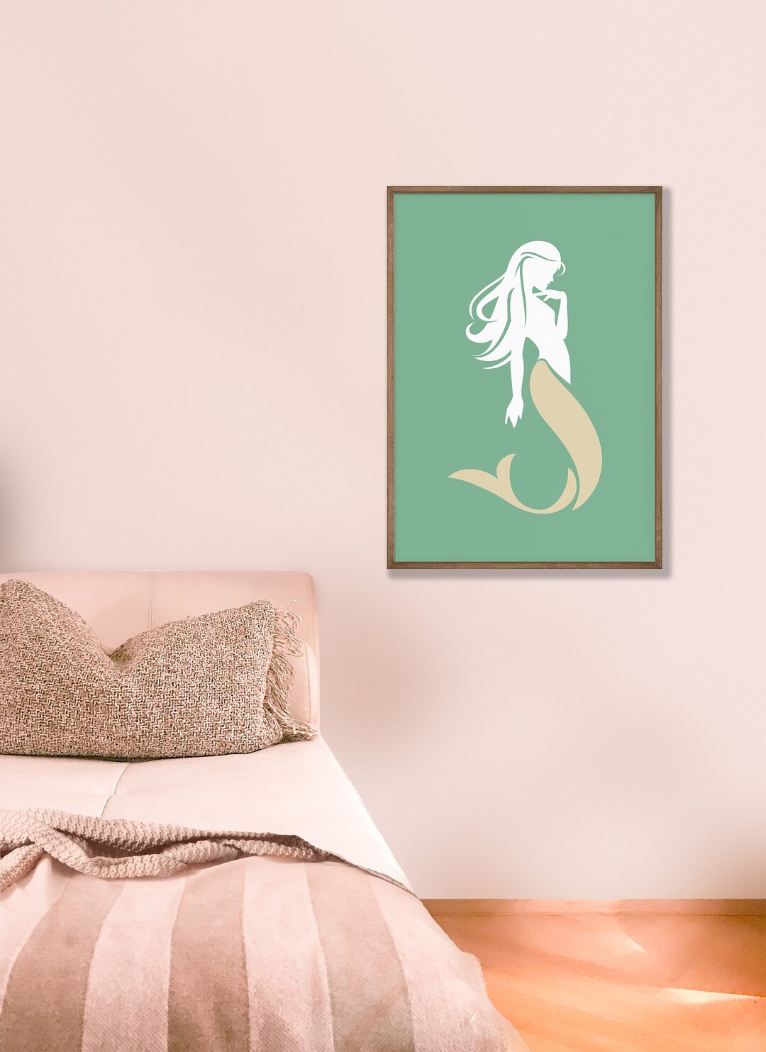 Mermaid Poster | Vintage Art | Trendy Wall Art | Trendy Poster ...