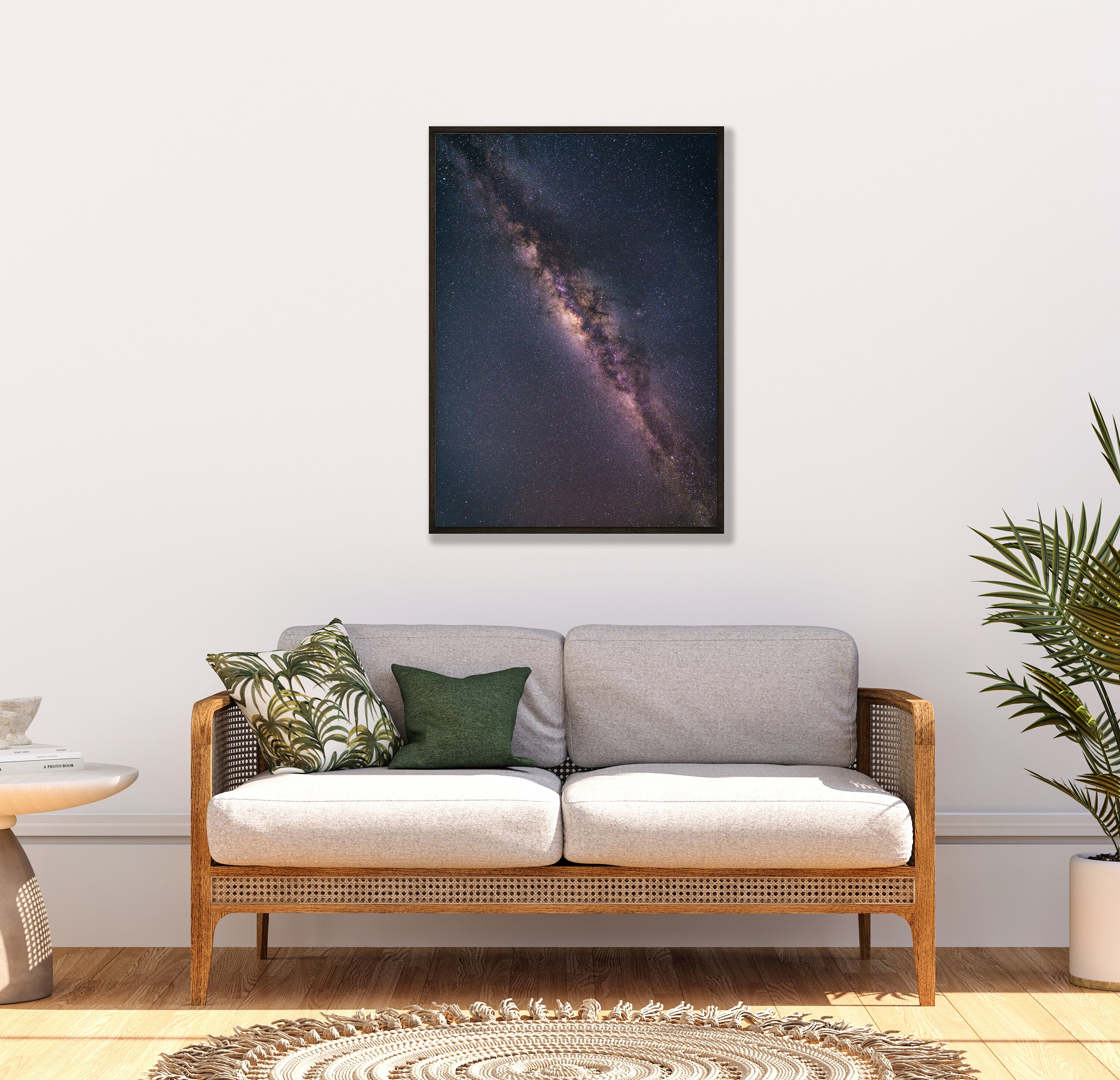 Milky Way Galaxy Poster | Milky Way Galaxy Wall Art | Trendy Wall Art ...