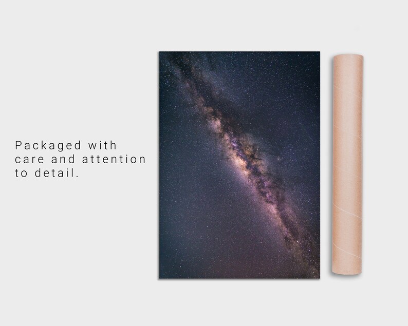 Milky Way Galaxy Poster | Milky Way Galaxy Wall Art | Trendy Wall Art ...