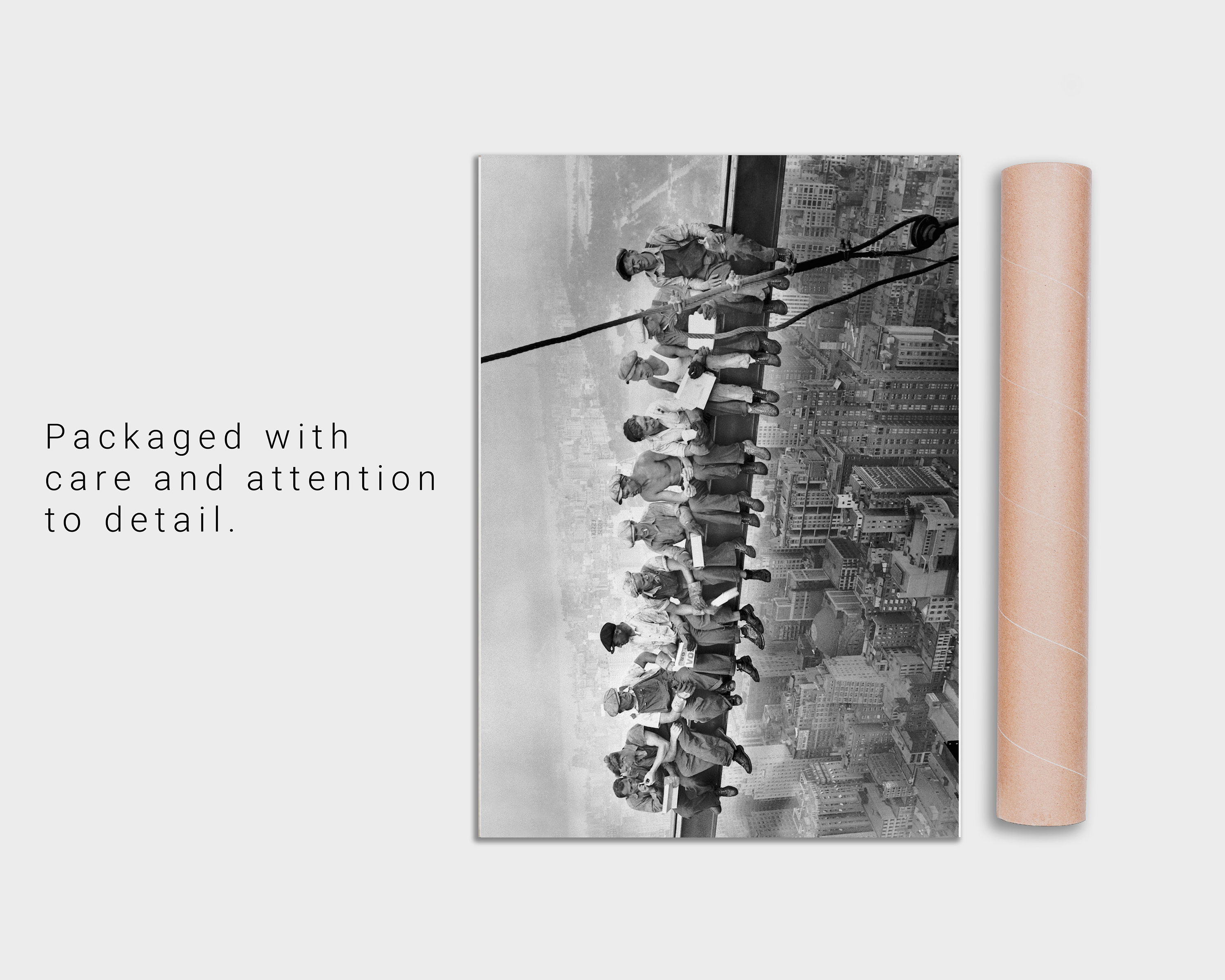 Lunch Atop a Skyscraper 1932 Poster Historical Picture - Etsy