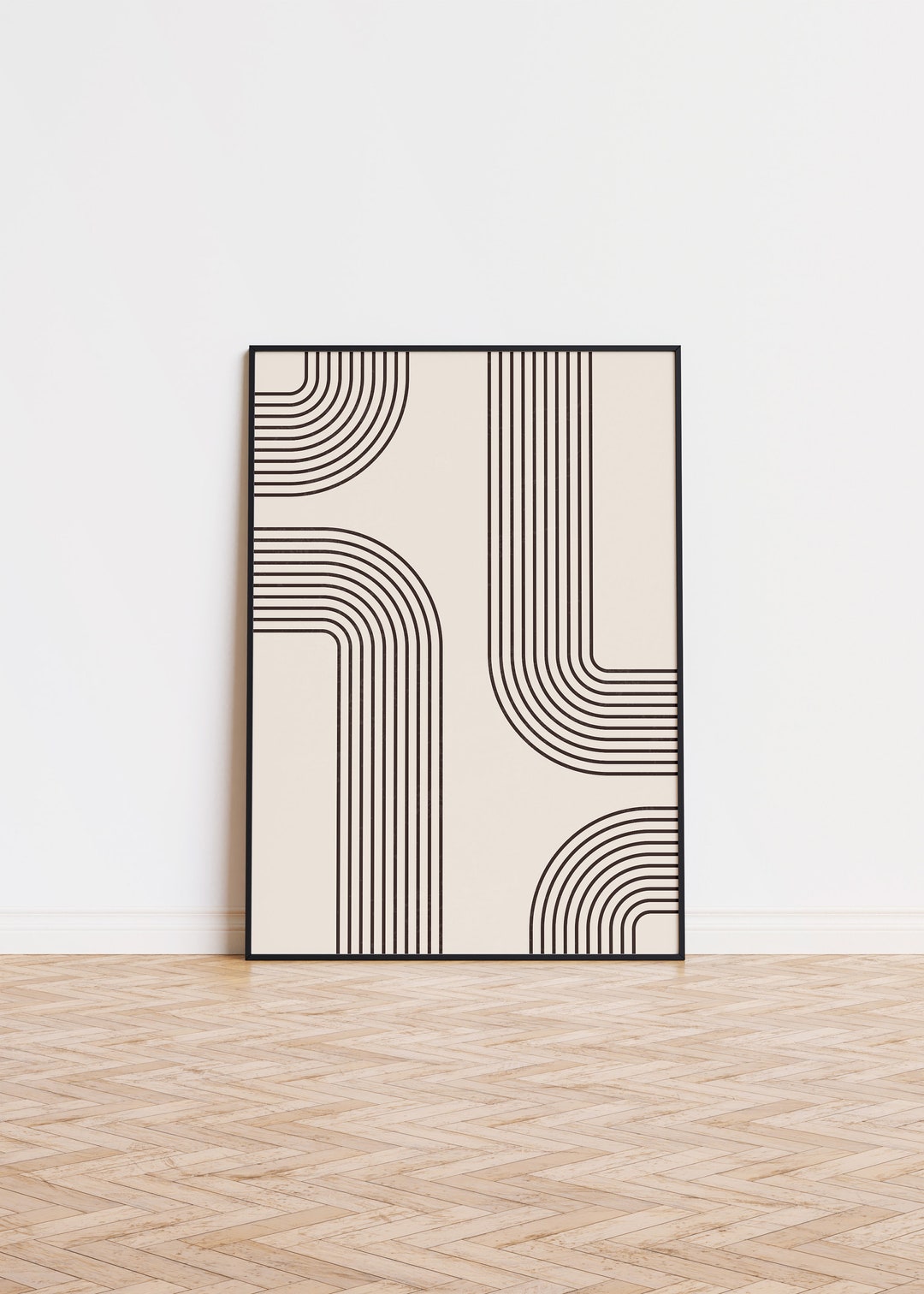 Abstract Lines Art No2 Poster | Abstract Lines Art No2 Wall Art ...