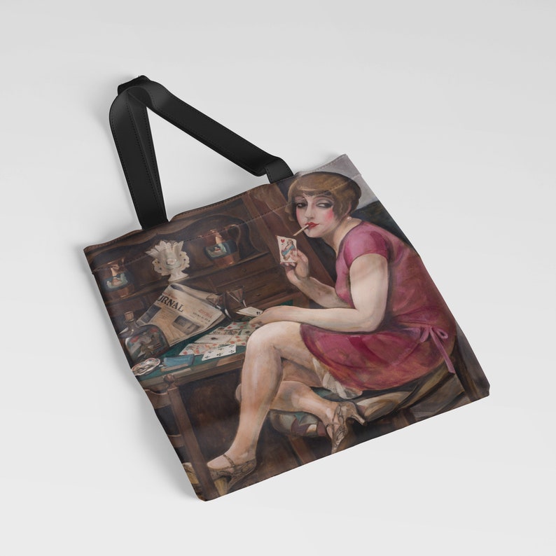 Gerda Wegener queen of Hearts Portrait of Lili 1881 Design Tote Bag ...