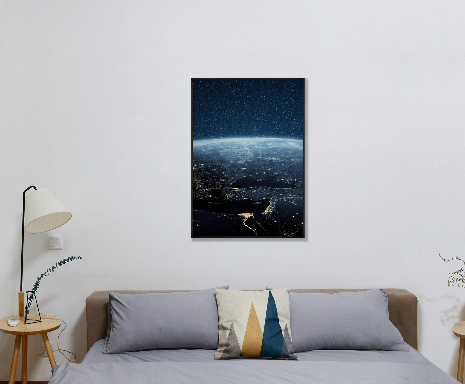 Earth From Space Poster | Space Gal Poster | Trendy Wall Art | Earth ...