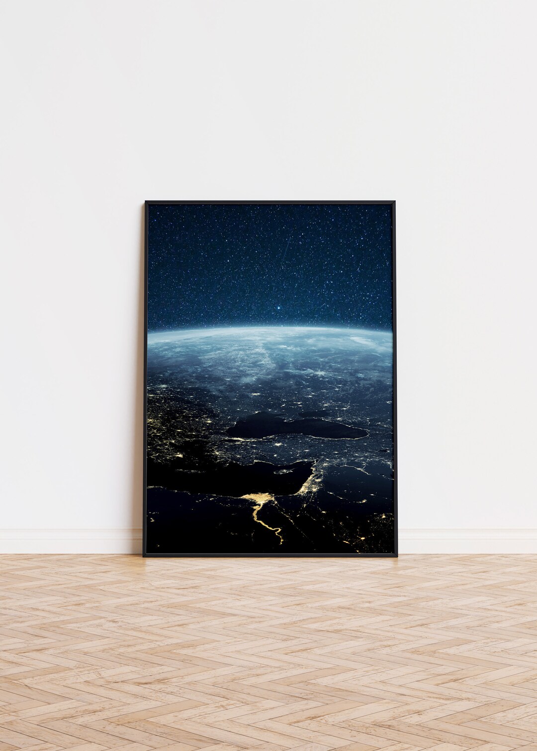 Earth From Space Poster | Space Gal Poster | Trendy Wall Art | Earth ...