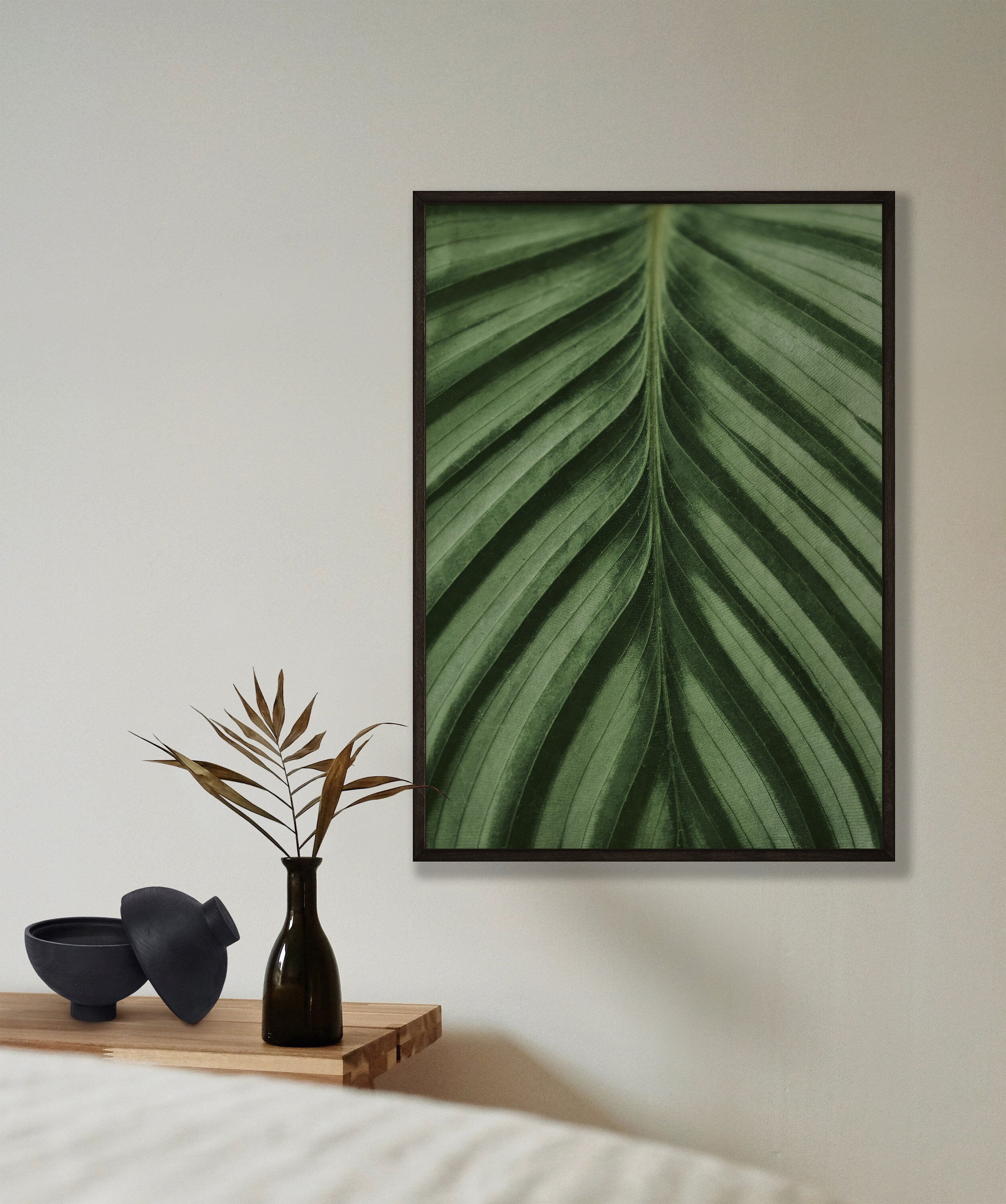 Bright Green Leaf Poster | Bright Green Leaf Wall Art | Bright Green ...