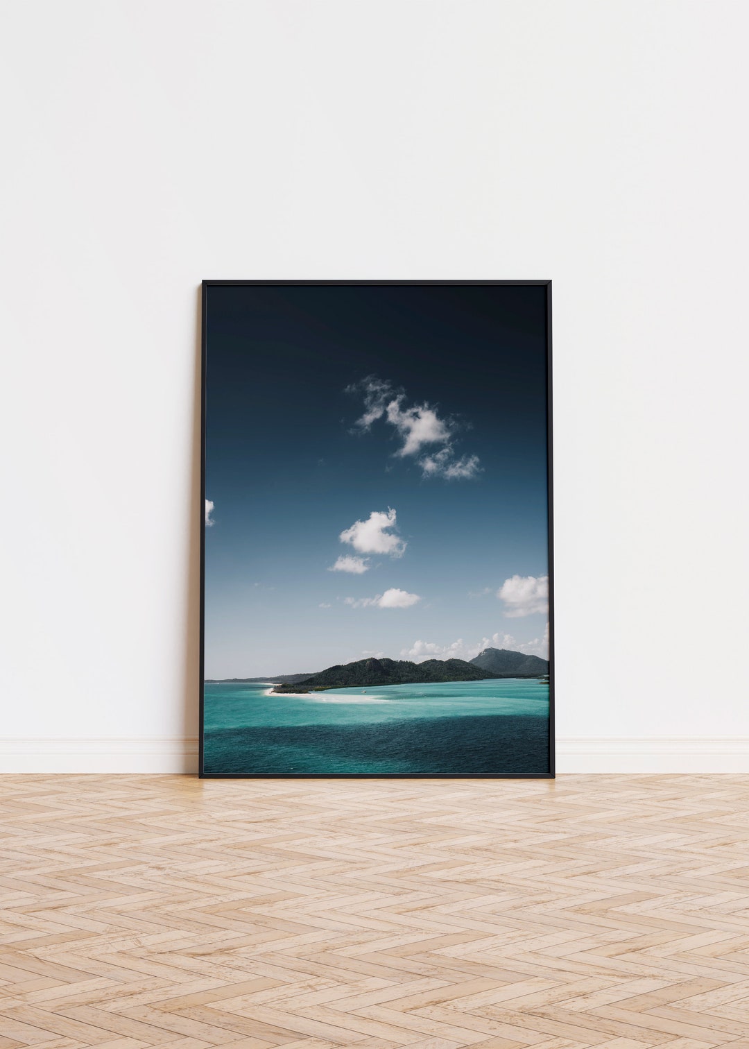 Ocean View Poster | Unique Ocean Poster | Trendy Wall Art | Aesthetic ...