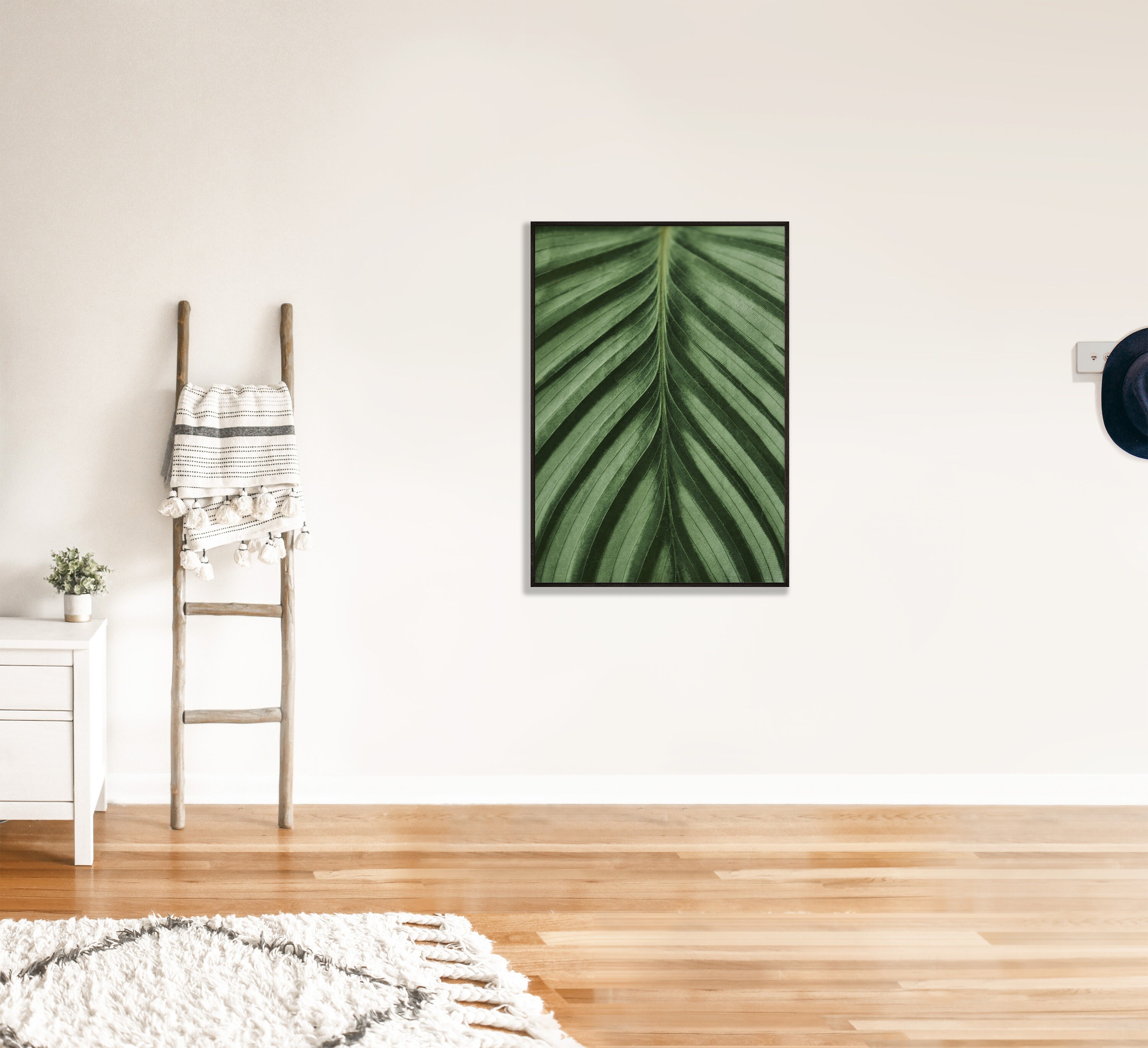 Bright Green Leaf Poster | Bright Green Leaf Wall Art | Bright Green ...