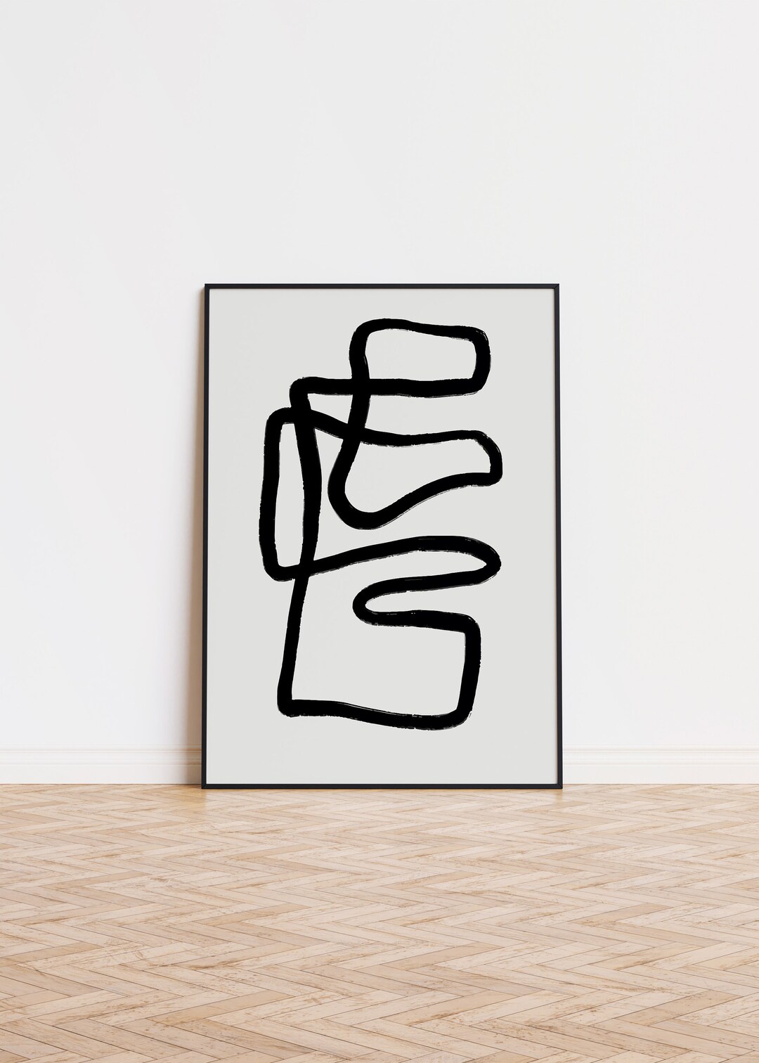 Abstract Lines Poster | Abstract Lines Wall Art | Abstract Lines Art ...