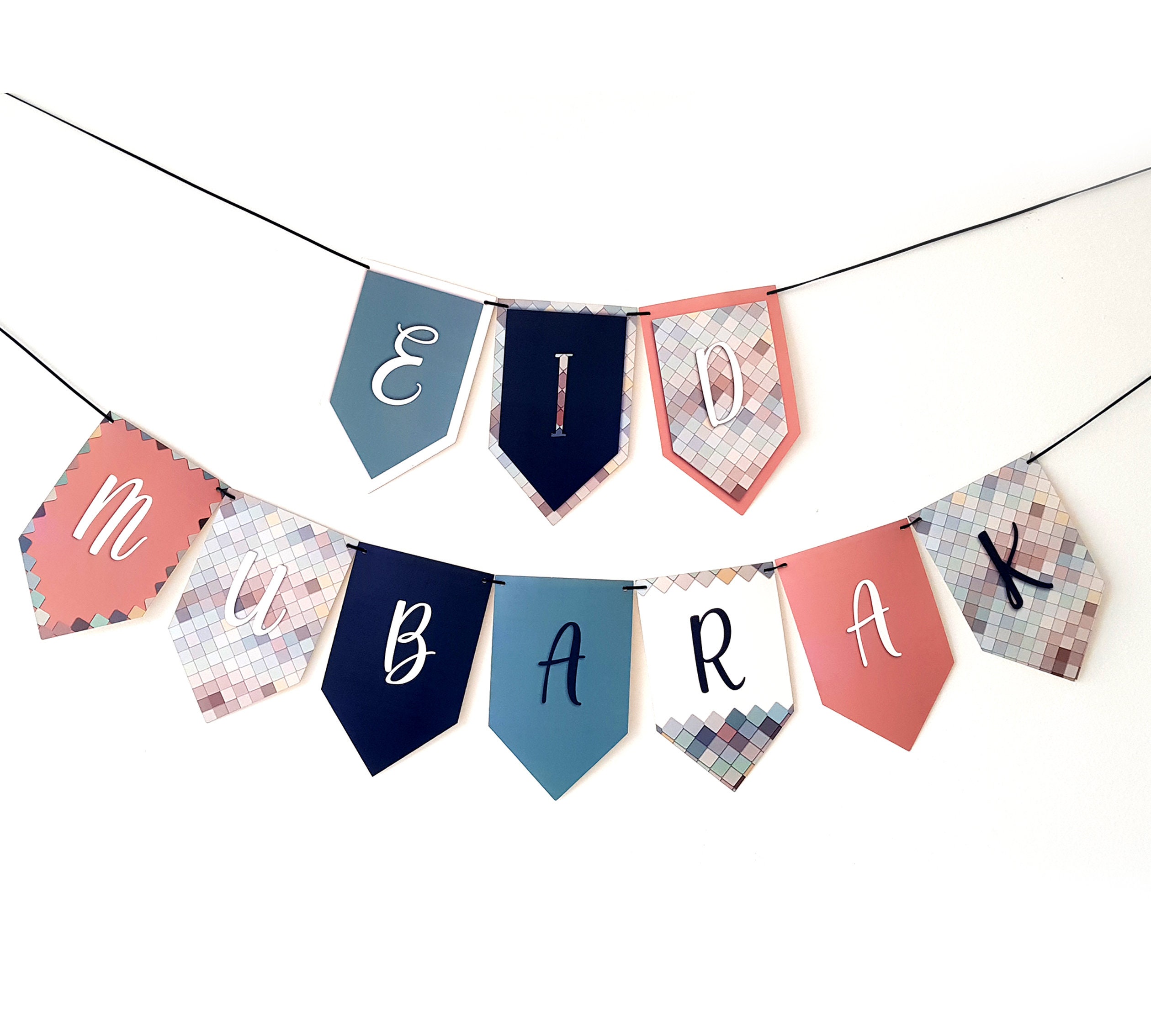Ramadan & Eid Letter Banner - Etsy