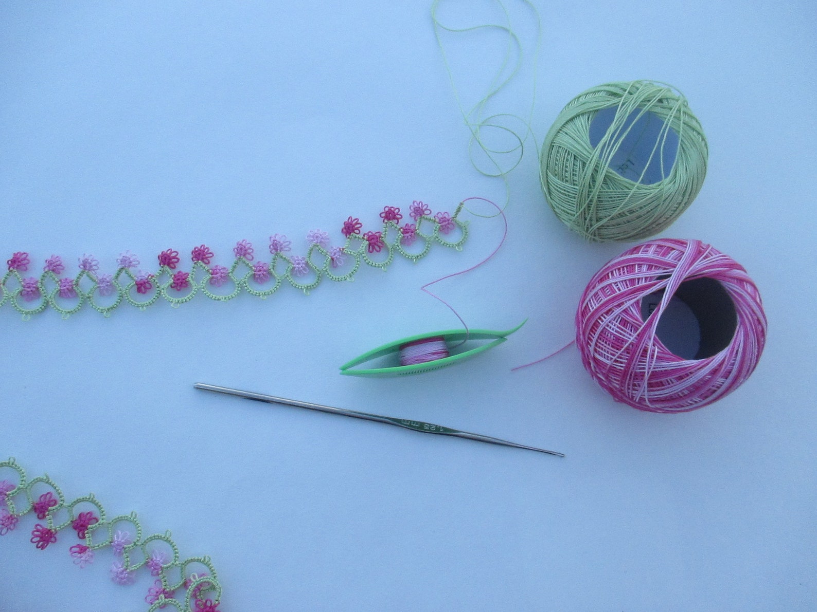 Fleurette Tatted Lace Trim, 1 Foot Lengths - Etsy