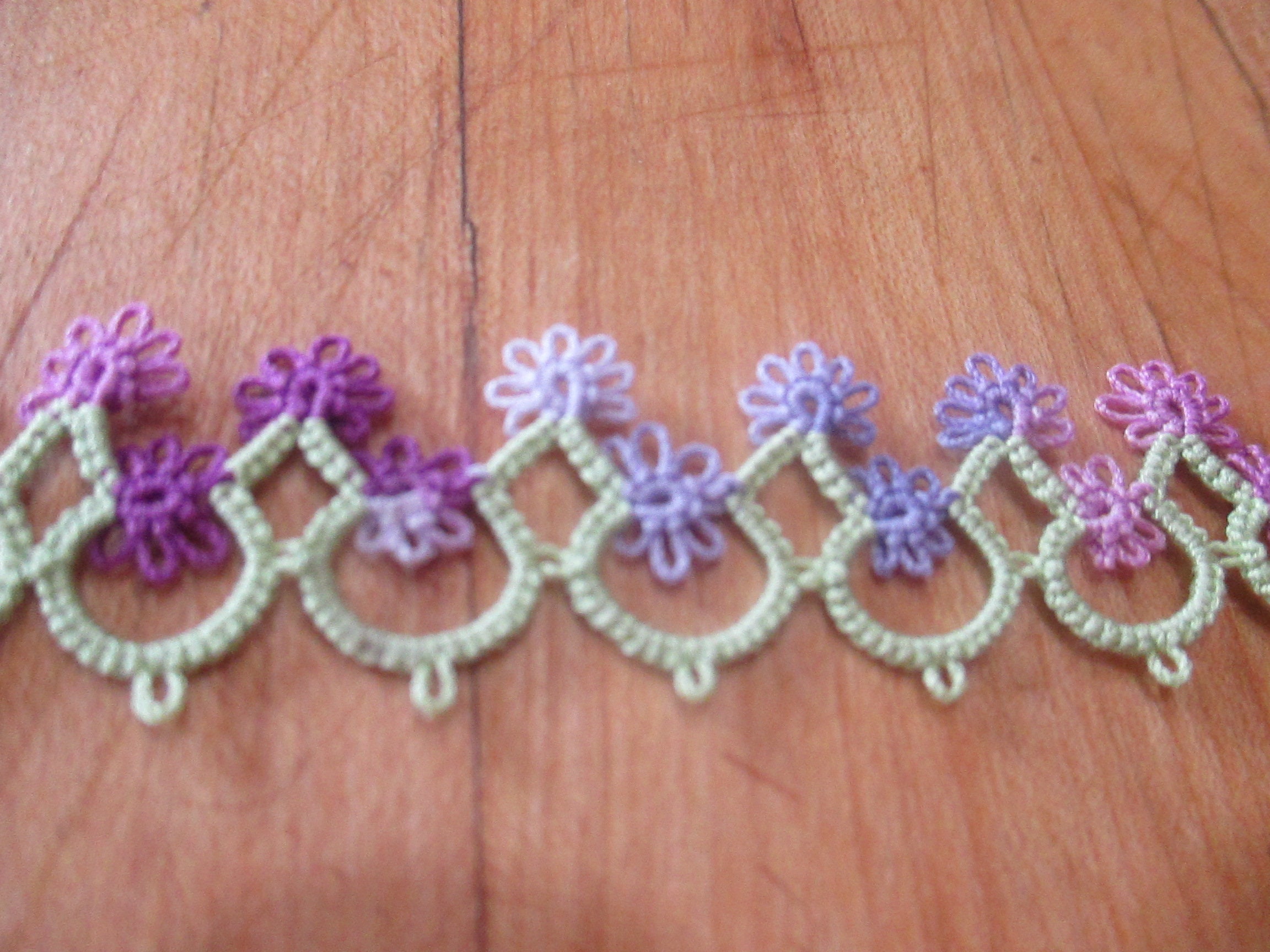 Fleurette Tatted Lace Trim 1 Foot Lengths - Etsy