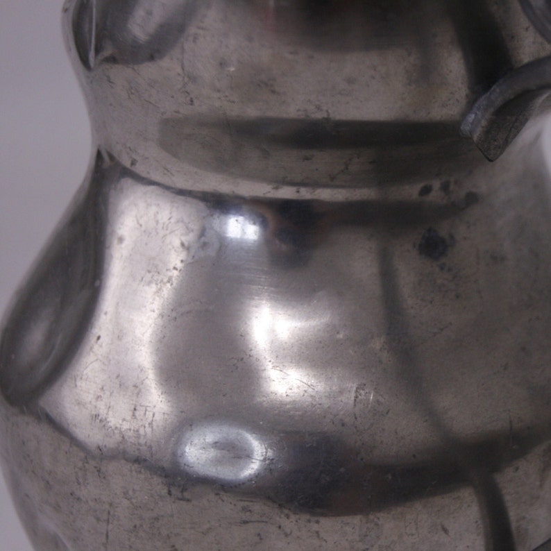 Italian Pewter Pitcher 600ml Vintage Small Milk Water Pitcher With ...
