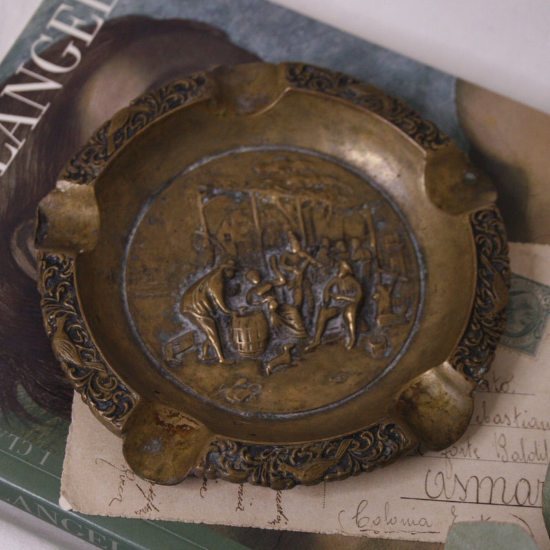 Brass Ashtray - Etsy