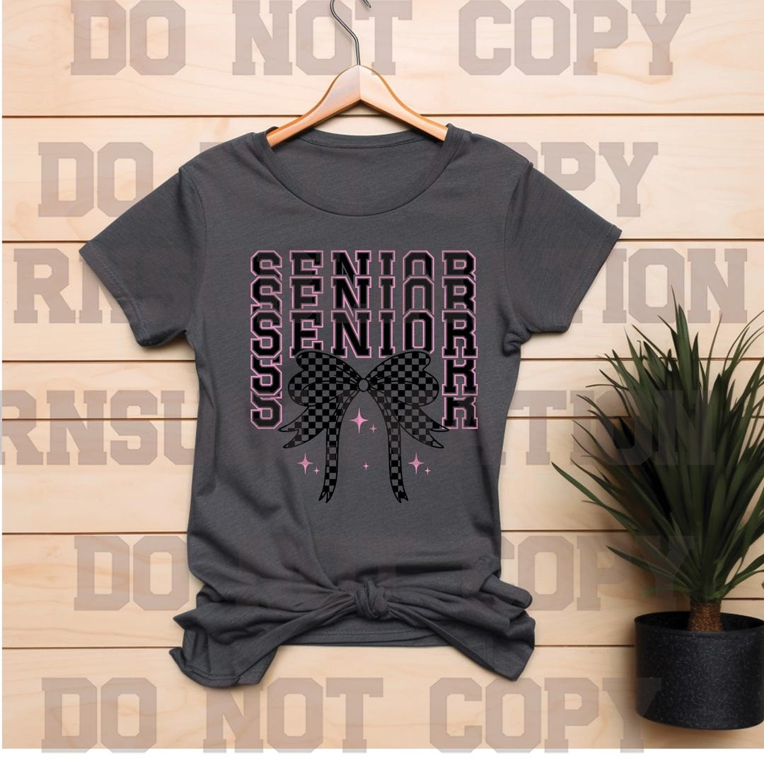 DTF Senior Transfer Ready to Press - Etsy