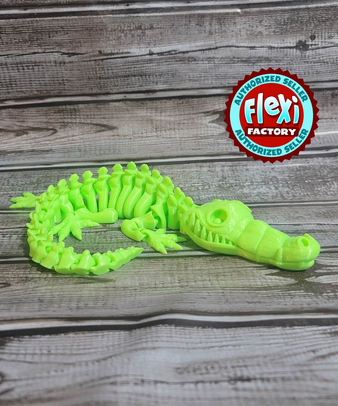 3D Printed Flexi Crocodile - Etsy