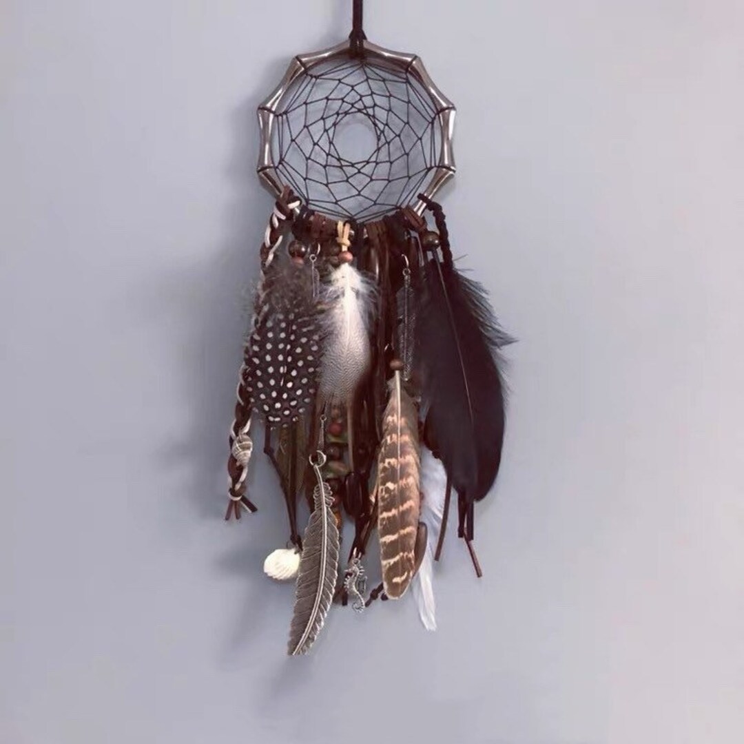 Metal Dreamcatcher Nature Stone Dream Catcher Home Decor Wall