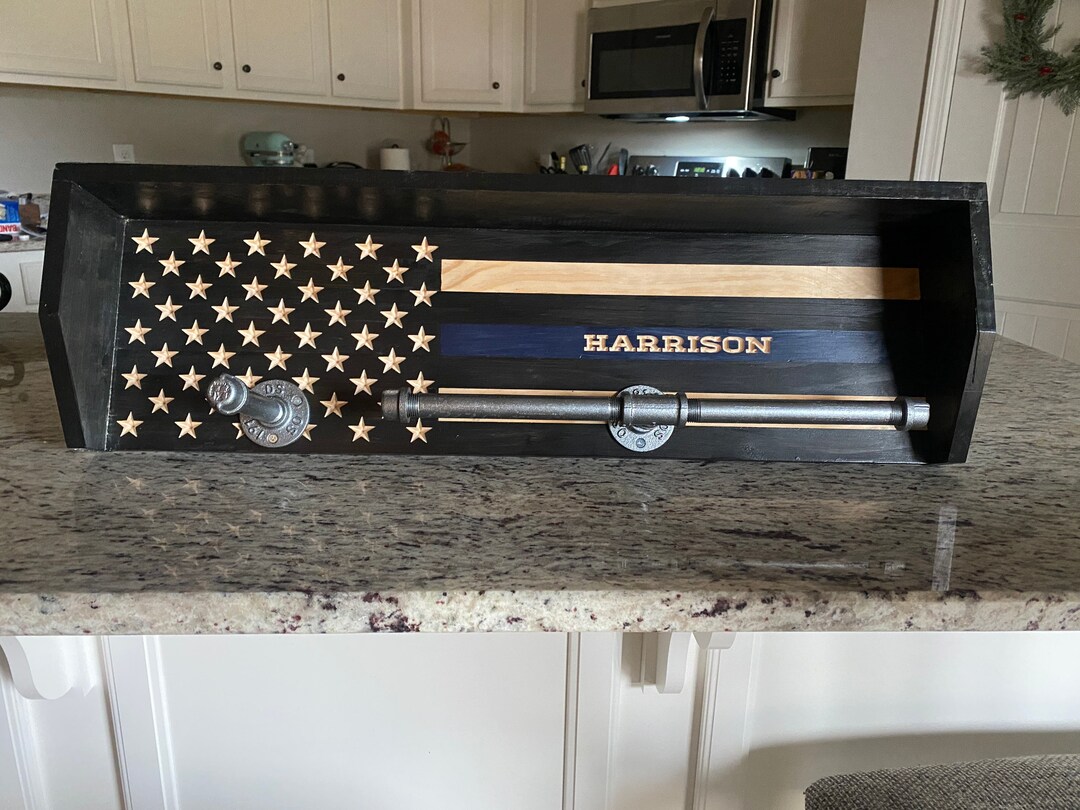 Police Gear Duty Rack With Vest and Belt Holder (FREE MIRANDA CARD!) - Etsy