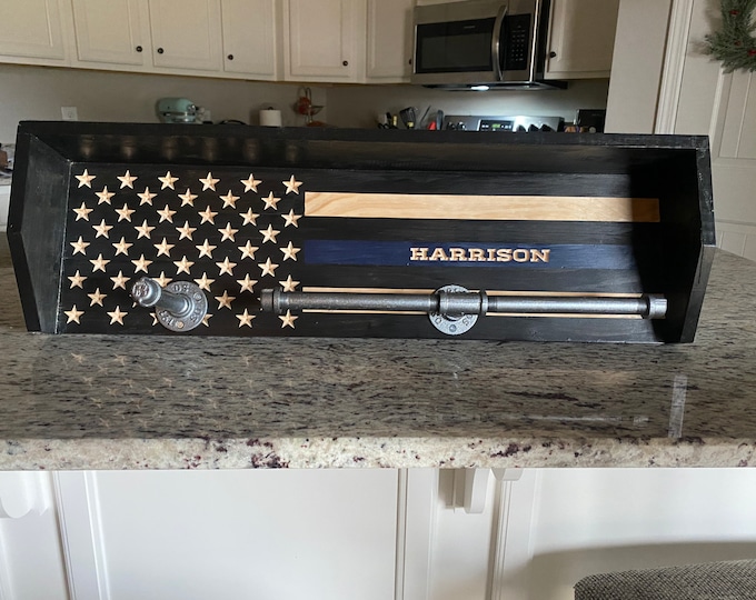 Police Gear Duty Rack With Vest and Belt Holder (FREE MIRANDA CARD!) - Etsy