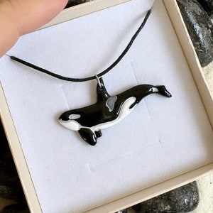 Orca - Killer Whale Pendant - Etsy
