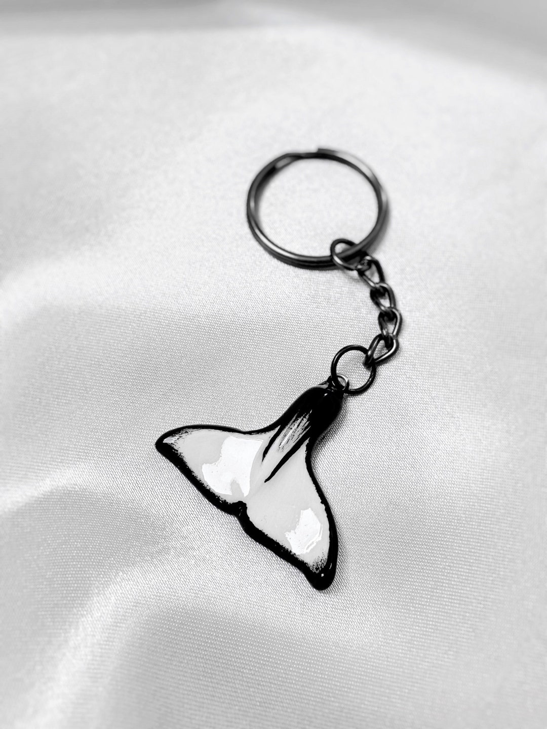 Whale Tail Keyring, Orca Keychain - Etsy
