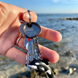 Orca Keyring - Etsy
