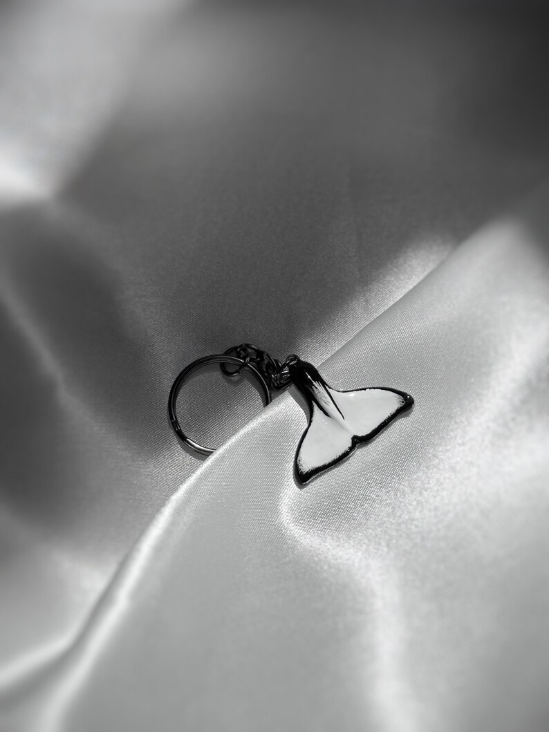 Whale Tail Keyring, Orca Keychain - Etsy