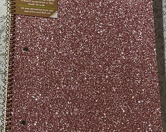 Glitter Jot Blank Notebooks - Etsy