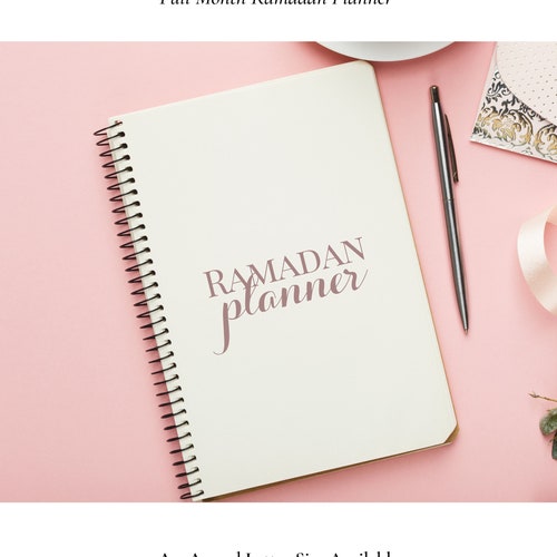 Ramadan Planner printable Instant Download PDF File | Etsy