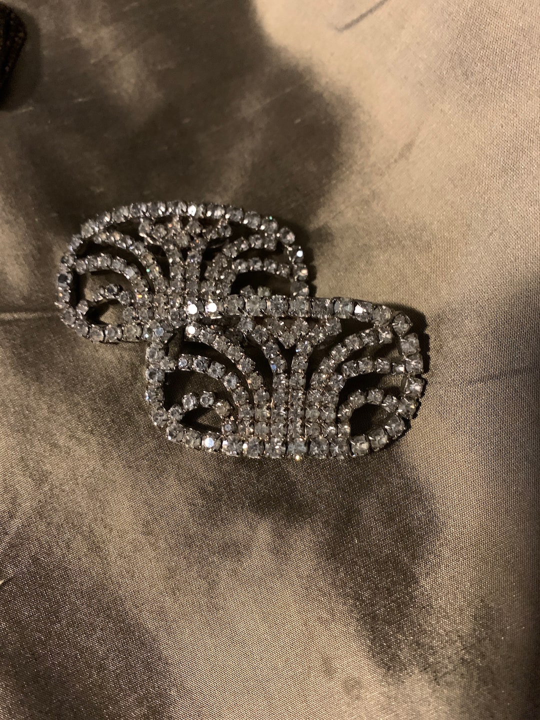 Rhinestone Vintage Shoe Clips - Etsy