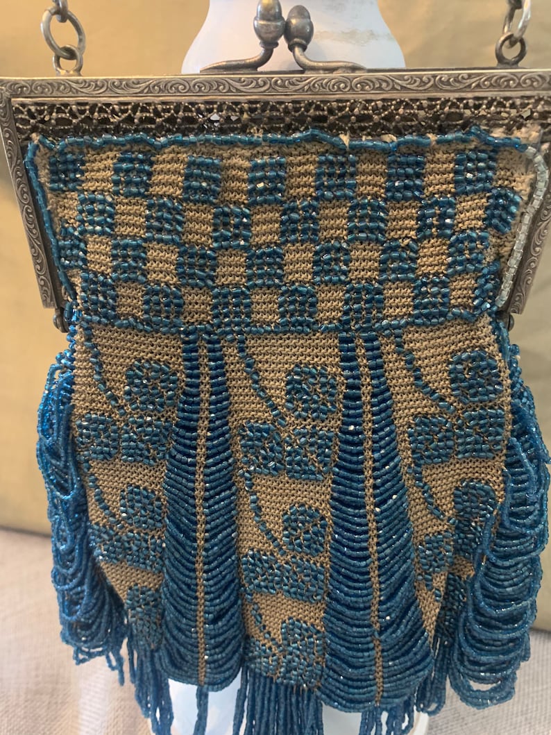 Handmade Late 1800s Beaded Purse - Etsy