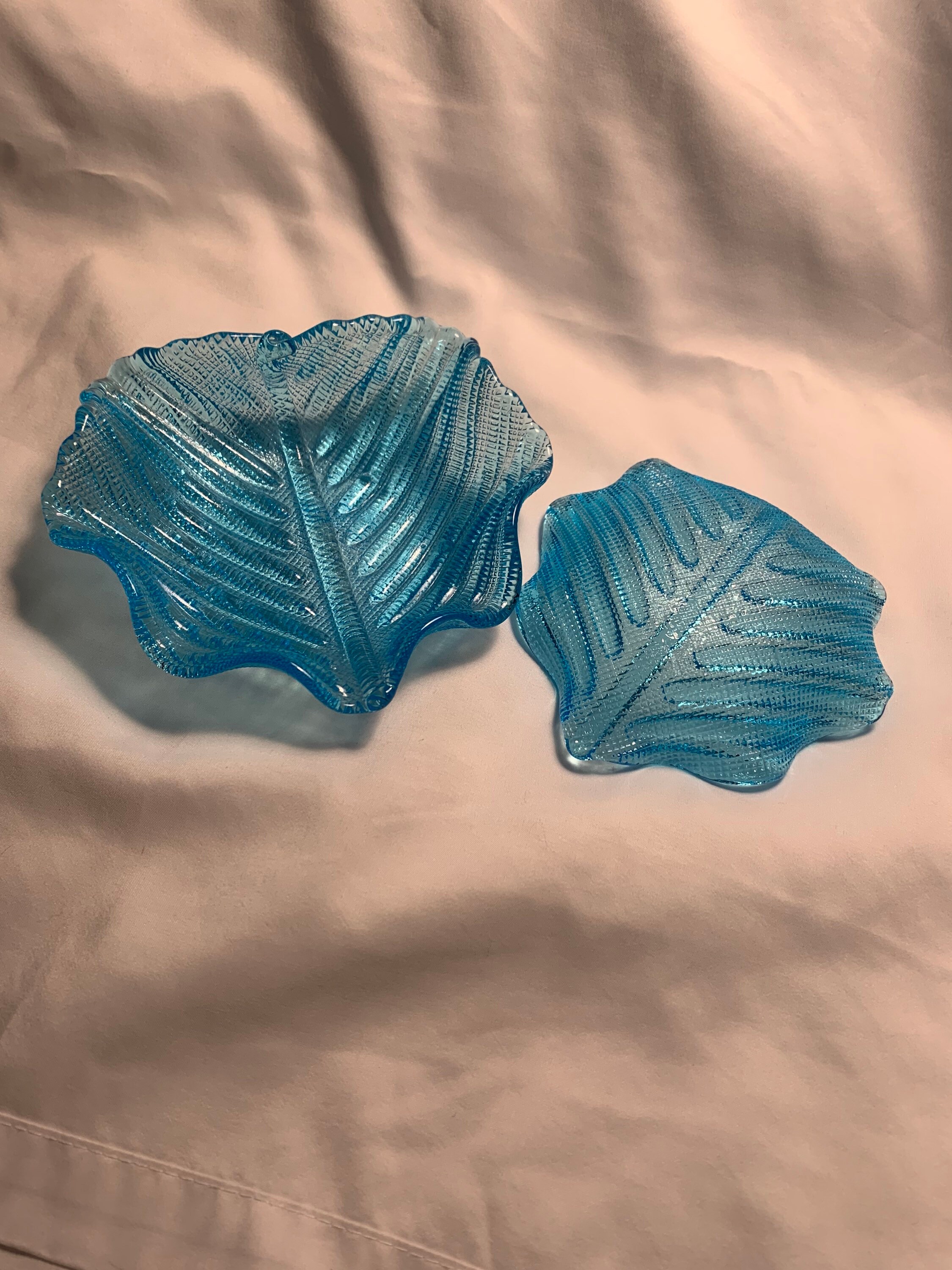 Murano Colony Mid-century Waffle Glass Blue - Etsy