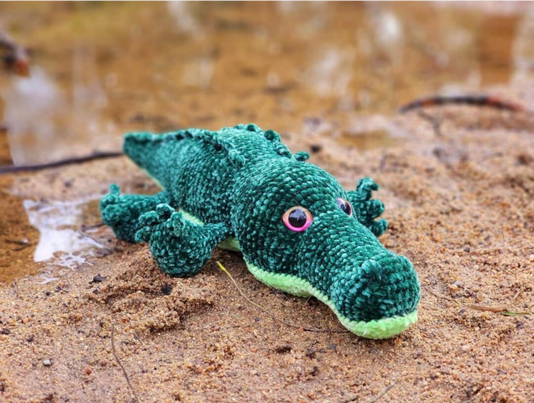 Chunky Alligator Crochet Pattern - Intermediate Level - Etsy