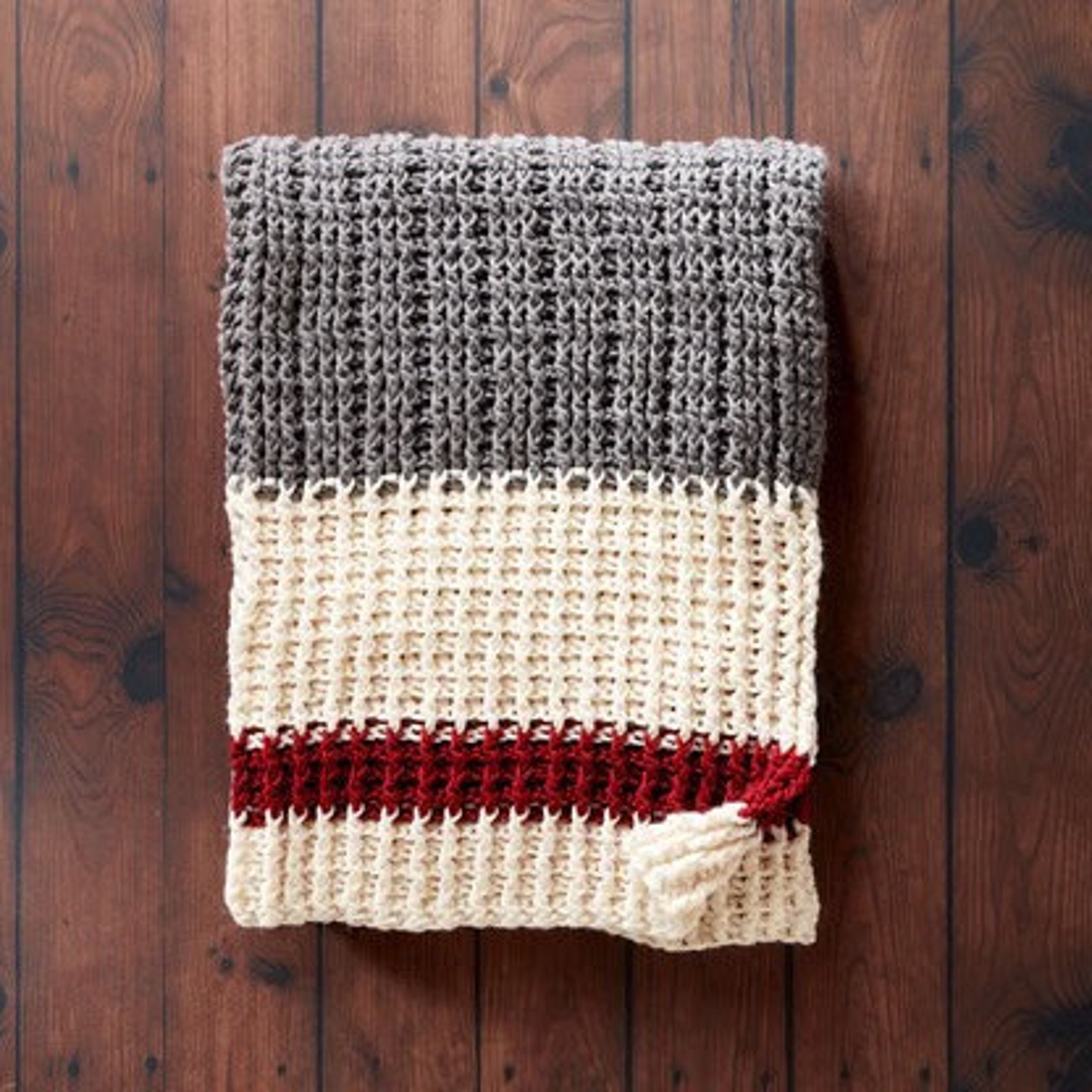 Lumberjack Crochet Throw Pattern - Etsy