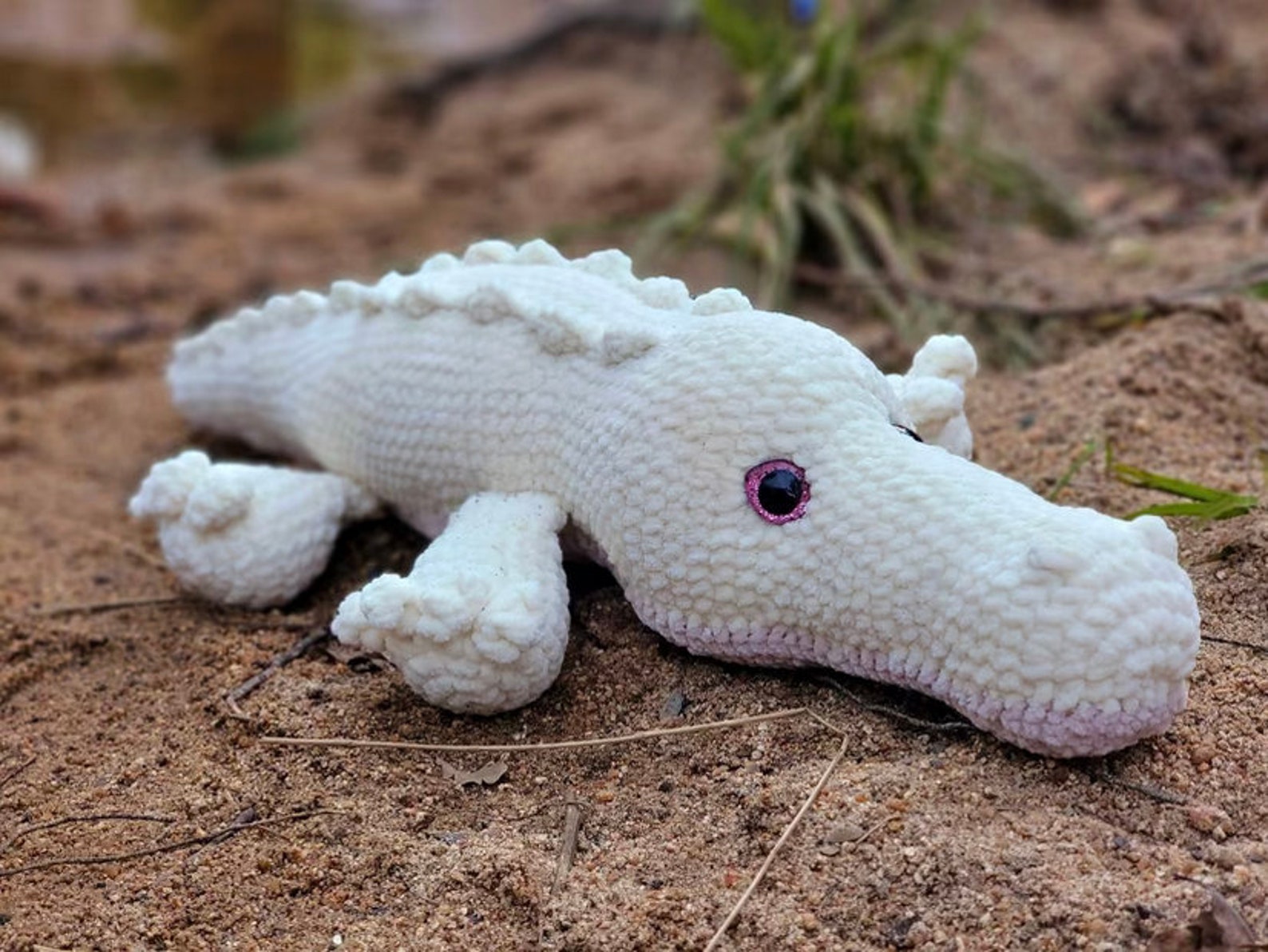 Chunky Alligator Crochet Pattern - Intermediate Level - Etsy