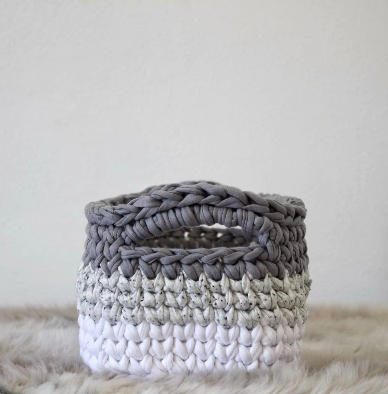 Crochet Basket Pattern - Perfect for Office or Living Room ( Beginner ...